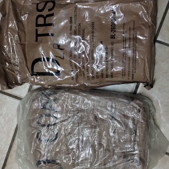 USGI | Other | Usgi Dcu Chemical Protective Suit Nbc Cbrn Ppe Mopp Suit ...